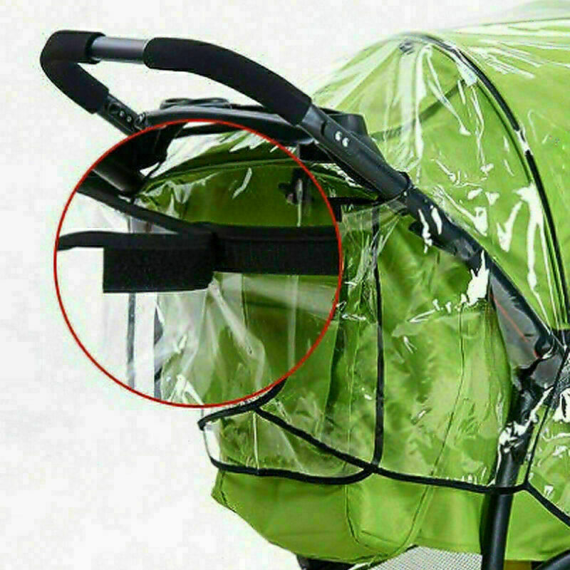 Universal Pushchair Buggy Rain Cover Baby Transparent Stroller Pram ...