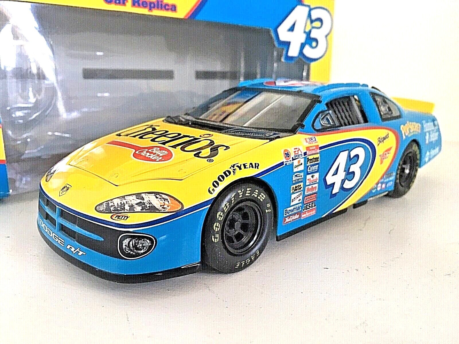 Team Caliber 1:24 NASCAR 2002 John Andretti #43 Cheerios Diecast Car ...
