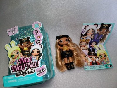Na! Na! Na! Surprise Minis Sasha Scratch 4" Series 2 Fashion Doll Cat ...