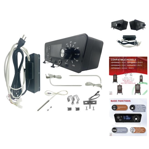 Enhanced Digital Grilling Control Panel for Pit Boss Copperhead Series ...