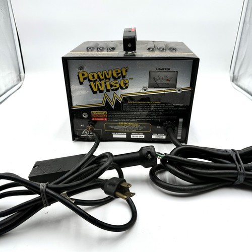 Power Wise 36 Volt EZ-Go Textron Golf Cart Battery Charger. Model ...