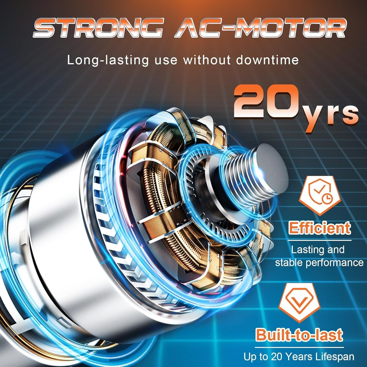 2DT951-C Main Fan Motor Kit for Perfect Fry Countertop Deep Fryer DSA ...