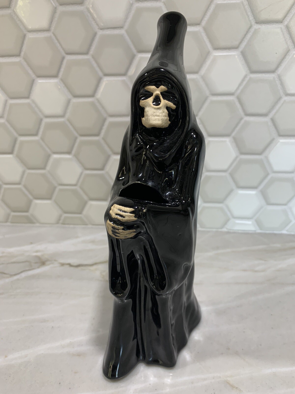 Halloween Skeleton In Cloak Decoration Ceramic Incense | eBay