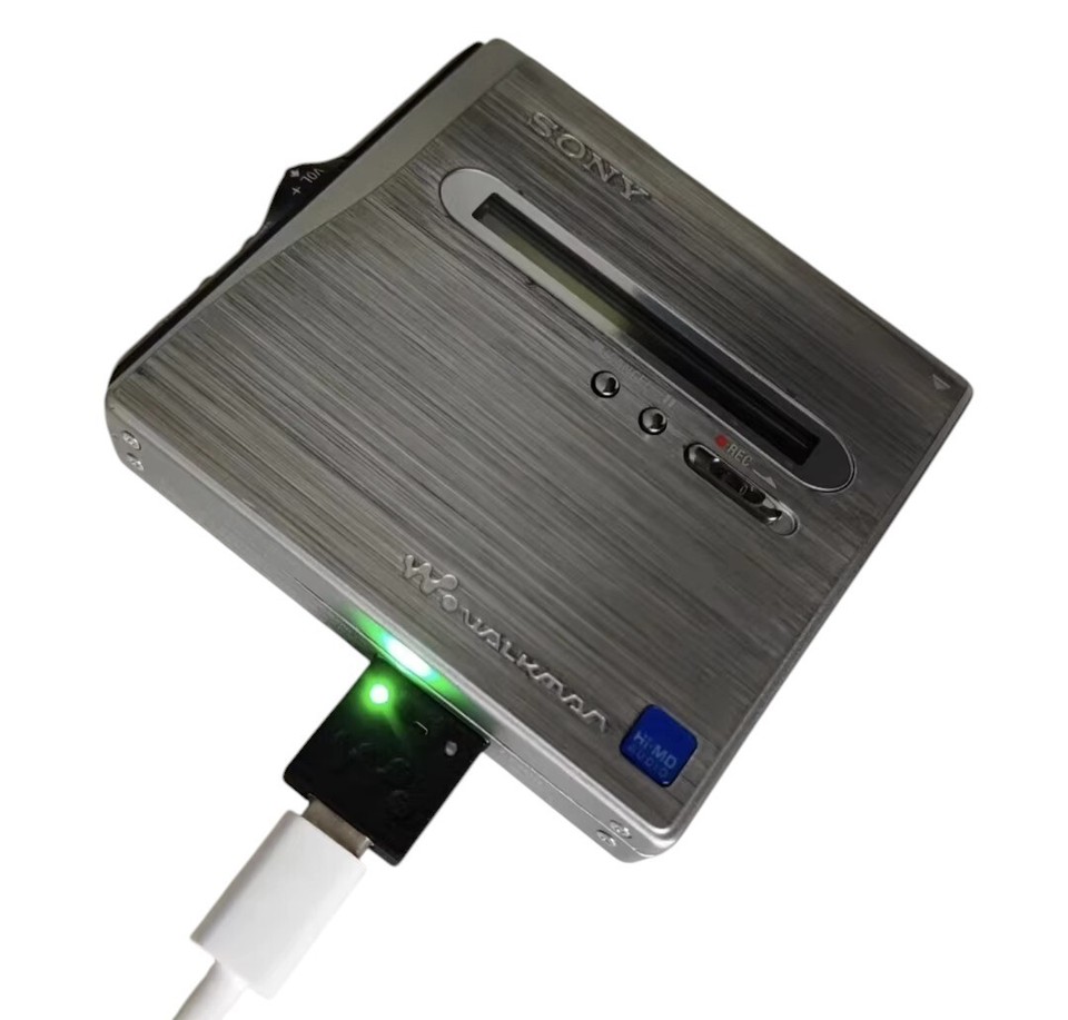 USBC charging and data sync adapter For Sony MD MZ-N10 MZ-NH1 NH3D ...
