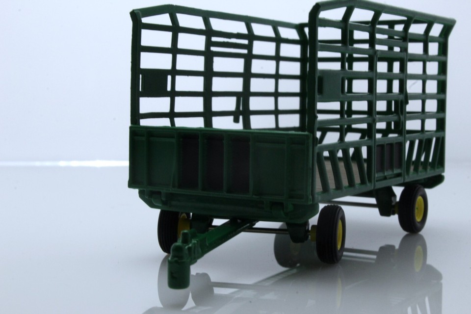 Farm Hay Bale Throw Wagon / Trailer For Pickup Truck Diecast Models 1: ...