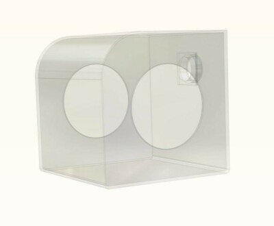 BENCH TOP JEWELRY POLISHING BOX with VACUUM CONNECTION & GRS MOUNT | eBay