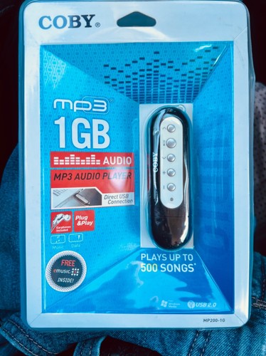 1gb Micro Clip MP3 Player Coby Electronics (NEW NIB) | eBay