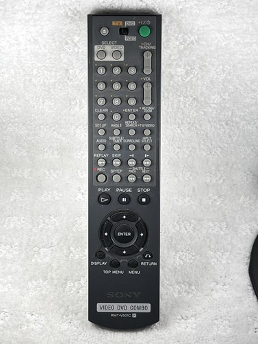Sony RMT-V501C Gray Remote Control For VHS/DVD Combo Player TESTED | eBay