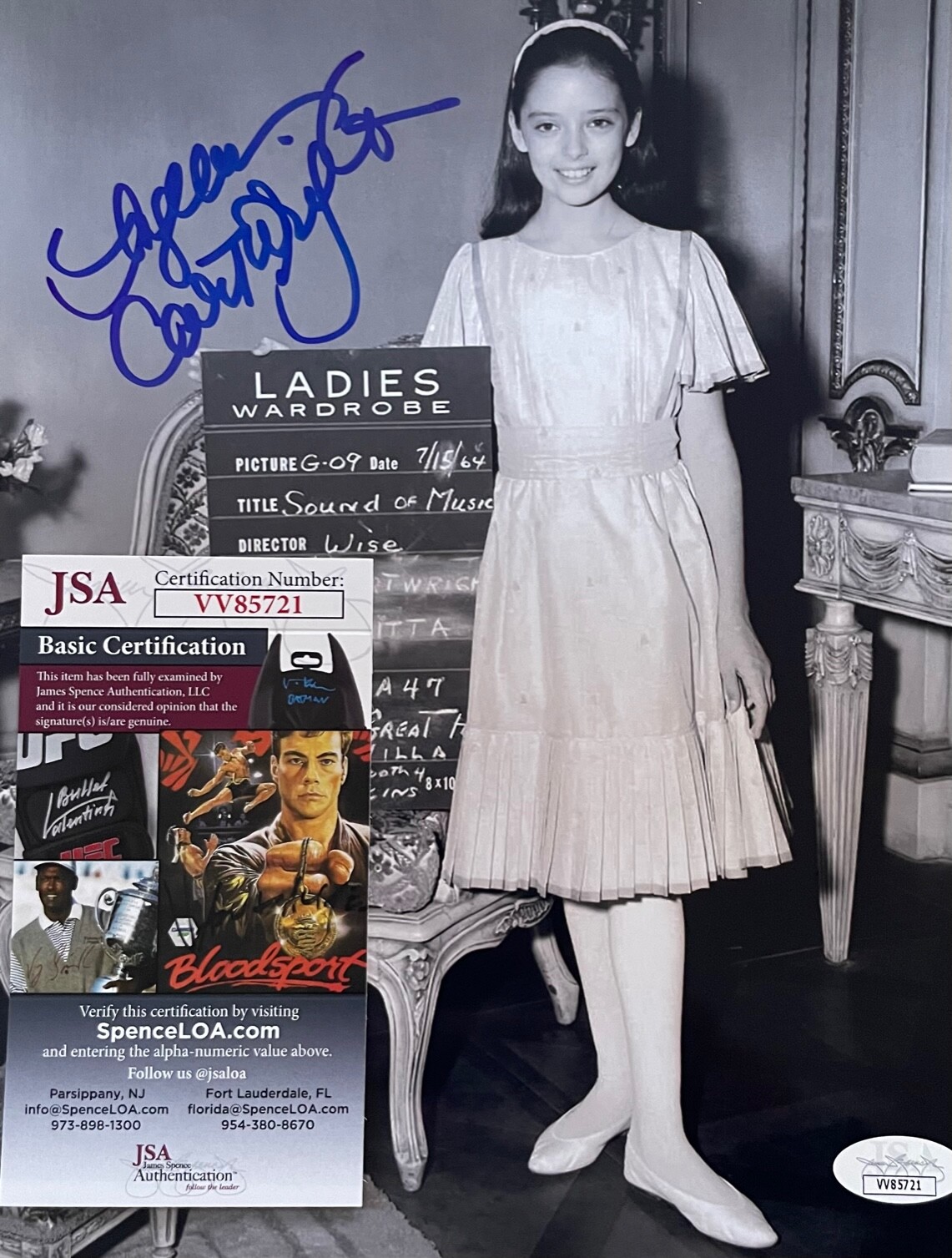 Angela Cartwright Sound Of Music Autographed 8X10 w/JSA COA 3 | eBay
