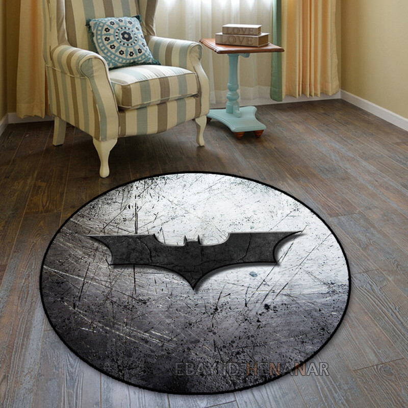 DC Anime Batman Carpet Round Floor Mat Home Decorate Area Rugs Multi ...