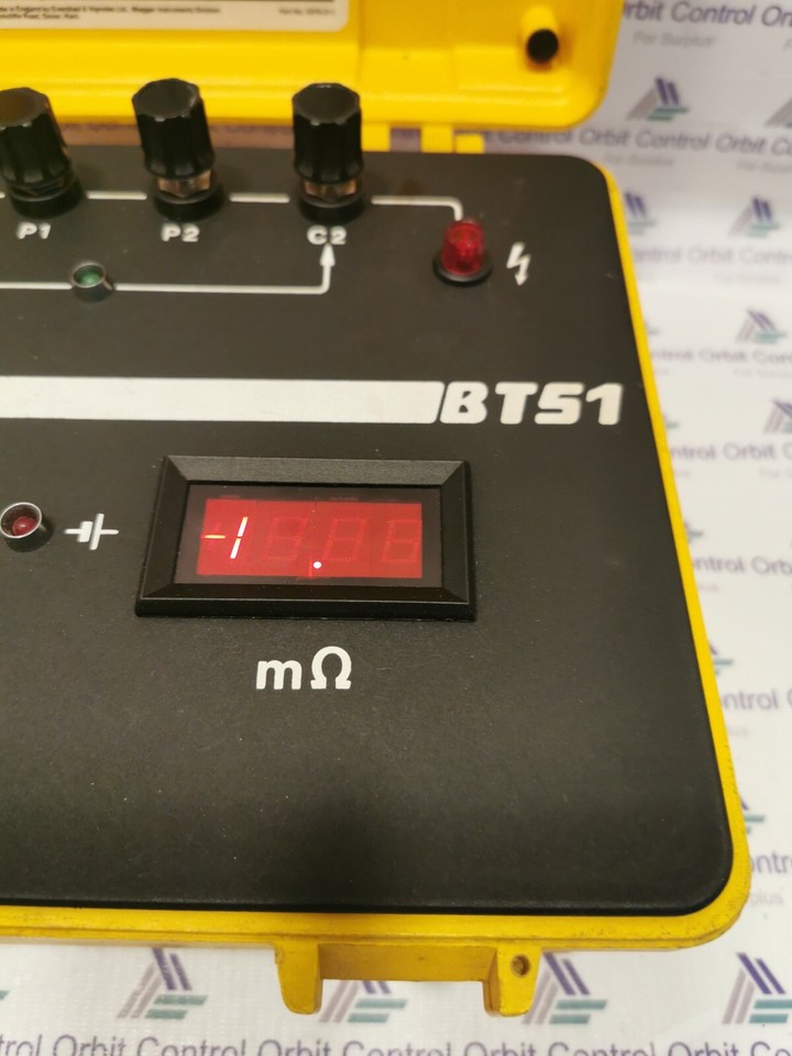 Megger BT51- Digital Milliohmmeter-Operating instructions | eBay