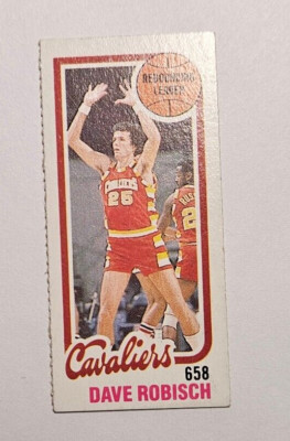 1980-81 Topps Single Separated Panel #52 DAVE ROBISCH Cavaliers | eBay