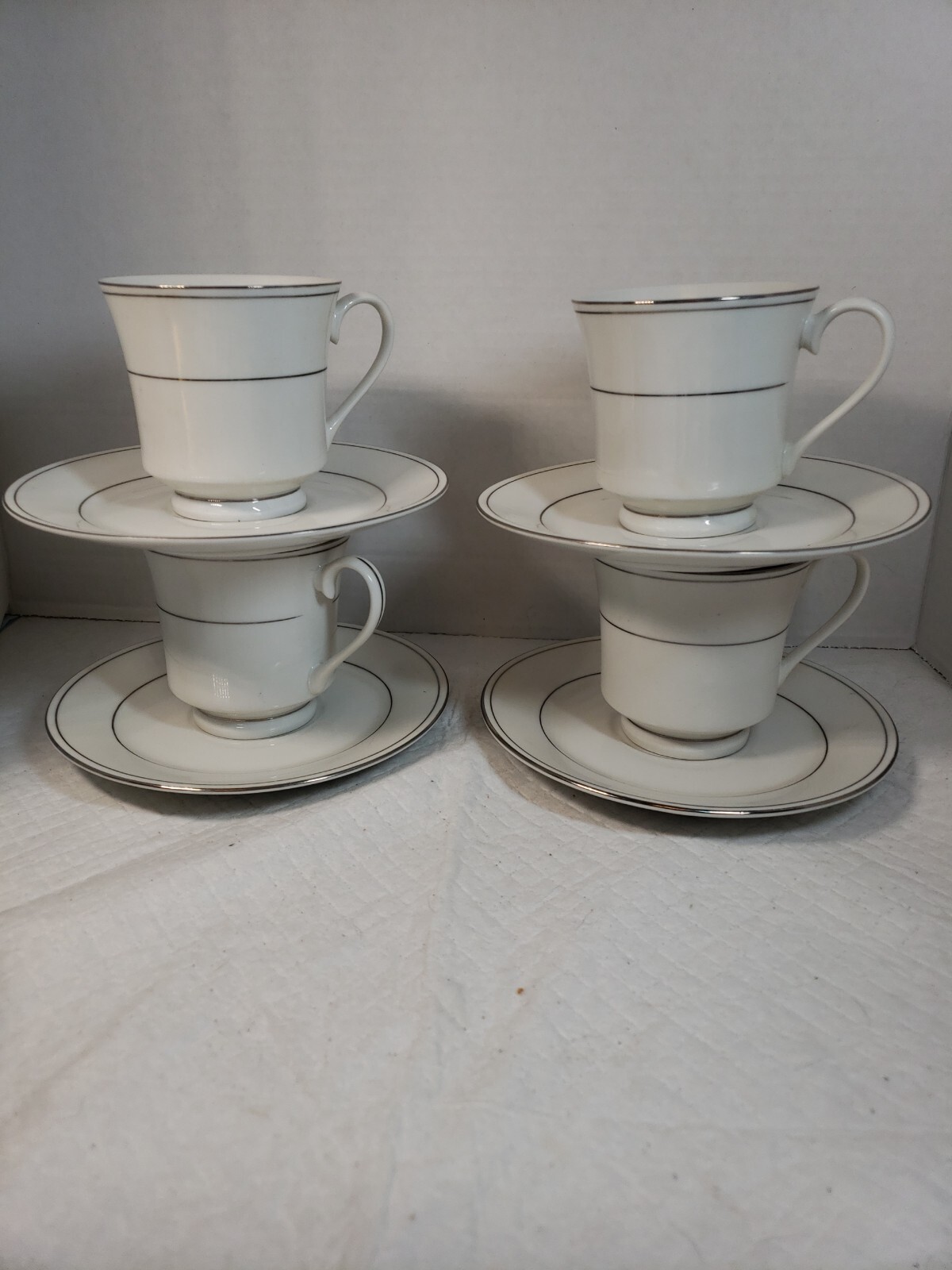 4 Simplicity Fine China Cups And Saucers | eBay