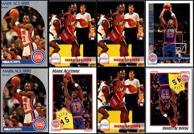 Hoops Mark Aguirre (8) Card Lot - Running Low – Final Chance to Order ...