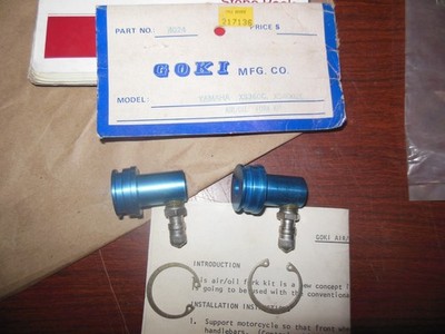 NOS Goki Air & Oil Fork Kit Fits: Yamaha 1976-1977 XS360 1977-1983 ...
