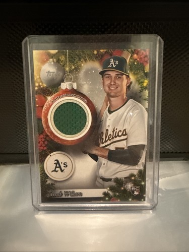 Topps Holiday Jacob Wilson Patch Card (RC) | eBay