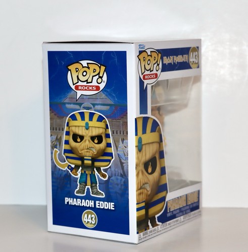 Funko Pop! Rocks: Iron Maiden - Pharaoh Eddie #443 NEW w/ Protector | eBay