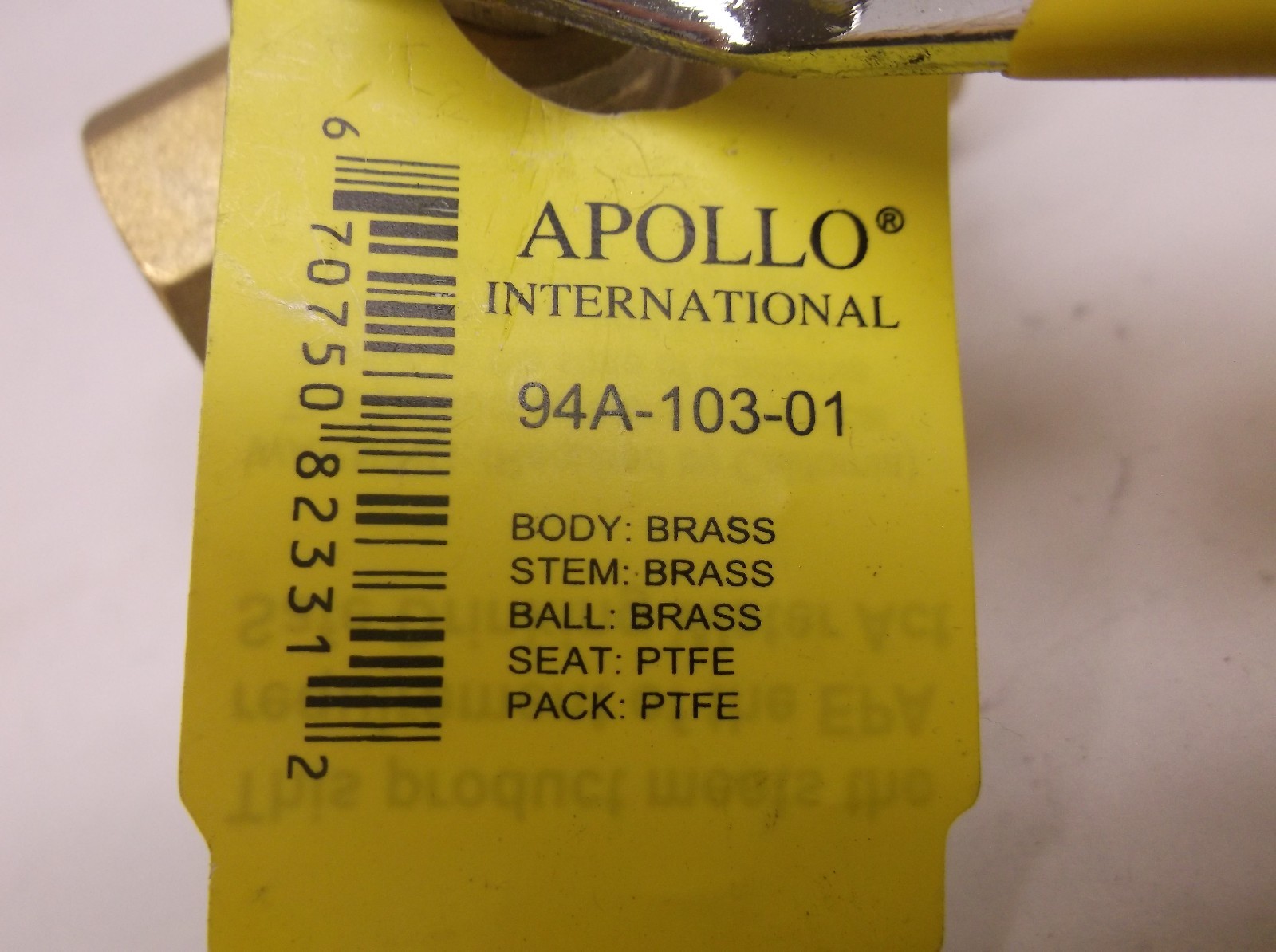 New APOLLO 94A-103-01 Bronze Ball Valve Inline Lever 1/2" (B6) | eBay