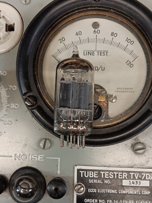 ONE SYLVANIA 5751 GRAY PLATE TUBE TV-7DU TESTED #A-9 | eBay