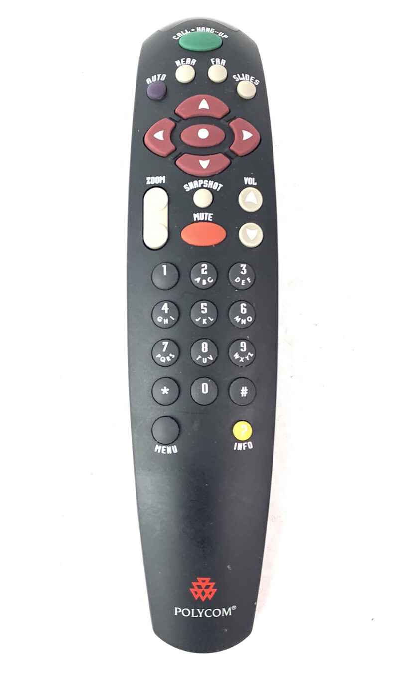 THREE POLYCOM REMOTE CONTROL FOR VIEWSTATION 323 SE FX EX VS4000 2215 ...