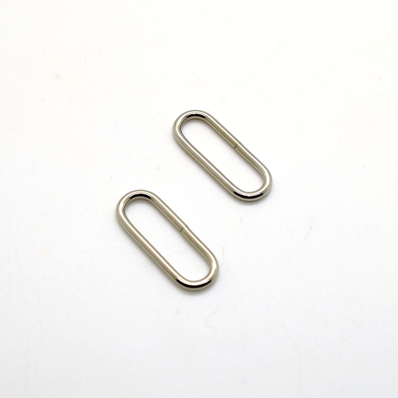Metal Oval Loop Rings Wire Formed Buckles for Webbing Strap Tape Bag 10 ...