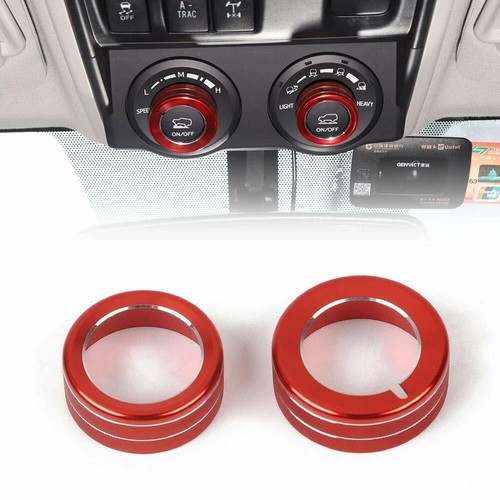 2pcs Red Driving Mode Switch Button Trim for 4runner 2010-2019 Knob ...