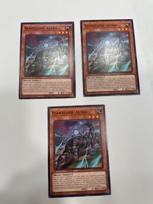 Yu-gi-oh! TCG 3x Scareclaw Astra MP23-EN065 Common x3 YUGIOH! NM | eBay