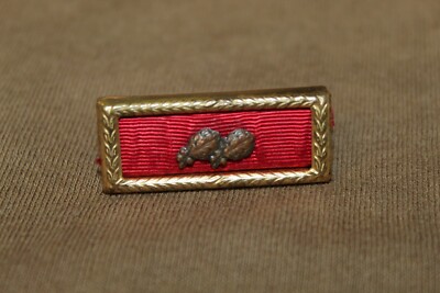 Original WW2/Korean War U.S. Army Meritorious Unit Citation Bar w/Two ...