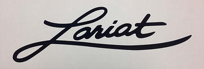 2014 Ford F150 LARIAT 3 PACK script logo decal graphic sticker | eBay
