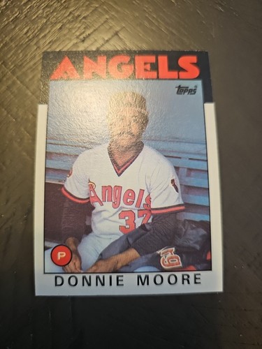 1986 Topps - #345 Donnie Moore California Angels Pitcher | eBay