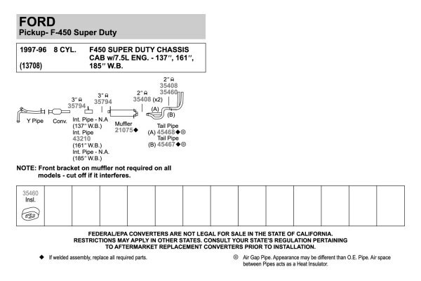 Exhaust Muffler-Quiet-Flow SS Walker 21075 for sale online | eBay