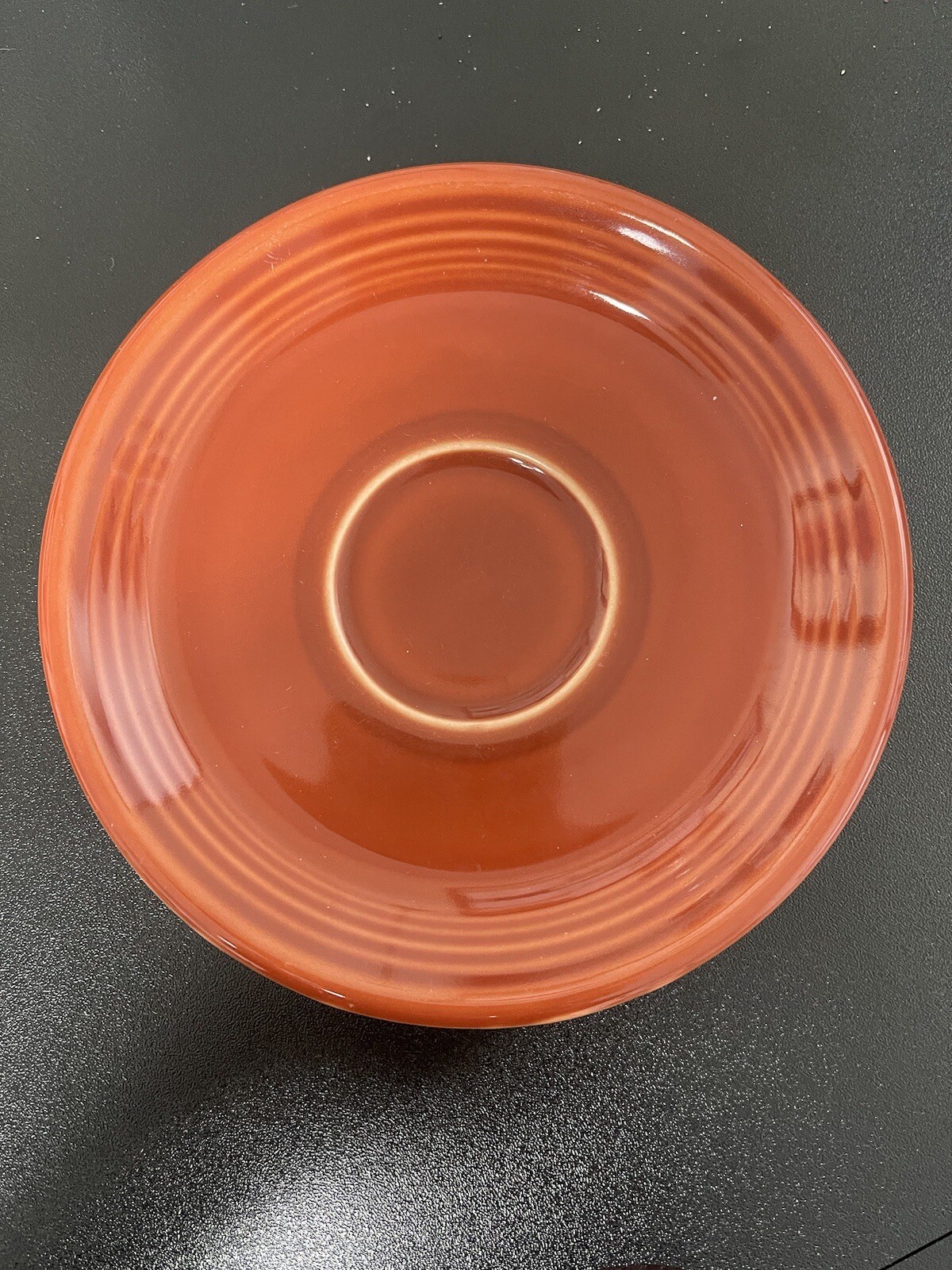 Fiesta Ware Paprika Reddish Brown Cinnamon Saucer 5-3/4” Fiestaware | eBay