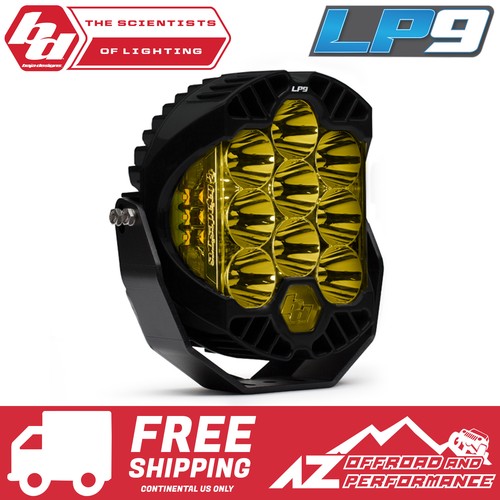 BAJA DESIGNS LP9 Sport Edition Amber High Speed Spot LED Light Bar 61W ...