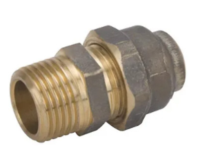 3/4" Brass Flared Compression Union - Male BSP x Compression | eBay ...