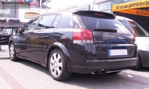 Signum Roof Rear 5 Door Spoiler Trim wing GTC Tailgate Boot Lid Lip OPC ...