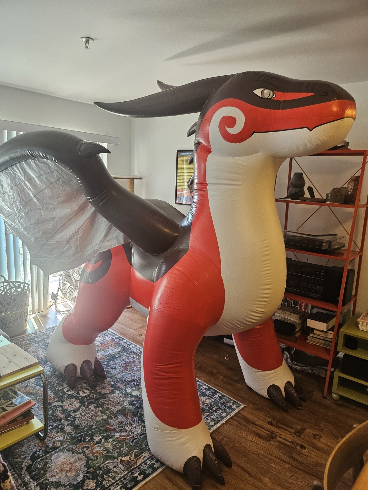 PuffyPaws Inflatable Zenith Dragon Ride On Toy Gen 1 | eBay