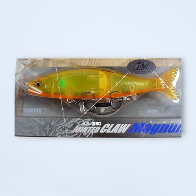 Gan Craft Jointed Claw Magnum 230mm 4oz AIrita Mikan Slow S-shape Lure ...