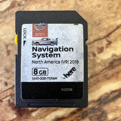 S4411 0081 710NAM Navigation System Map V9 SD Card 2018 North America | eBay