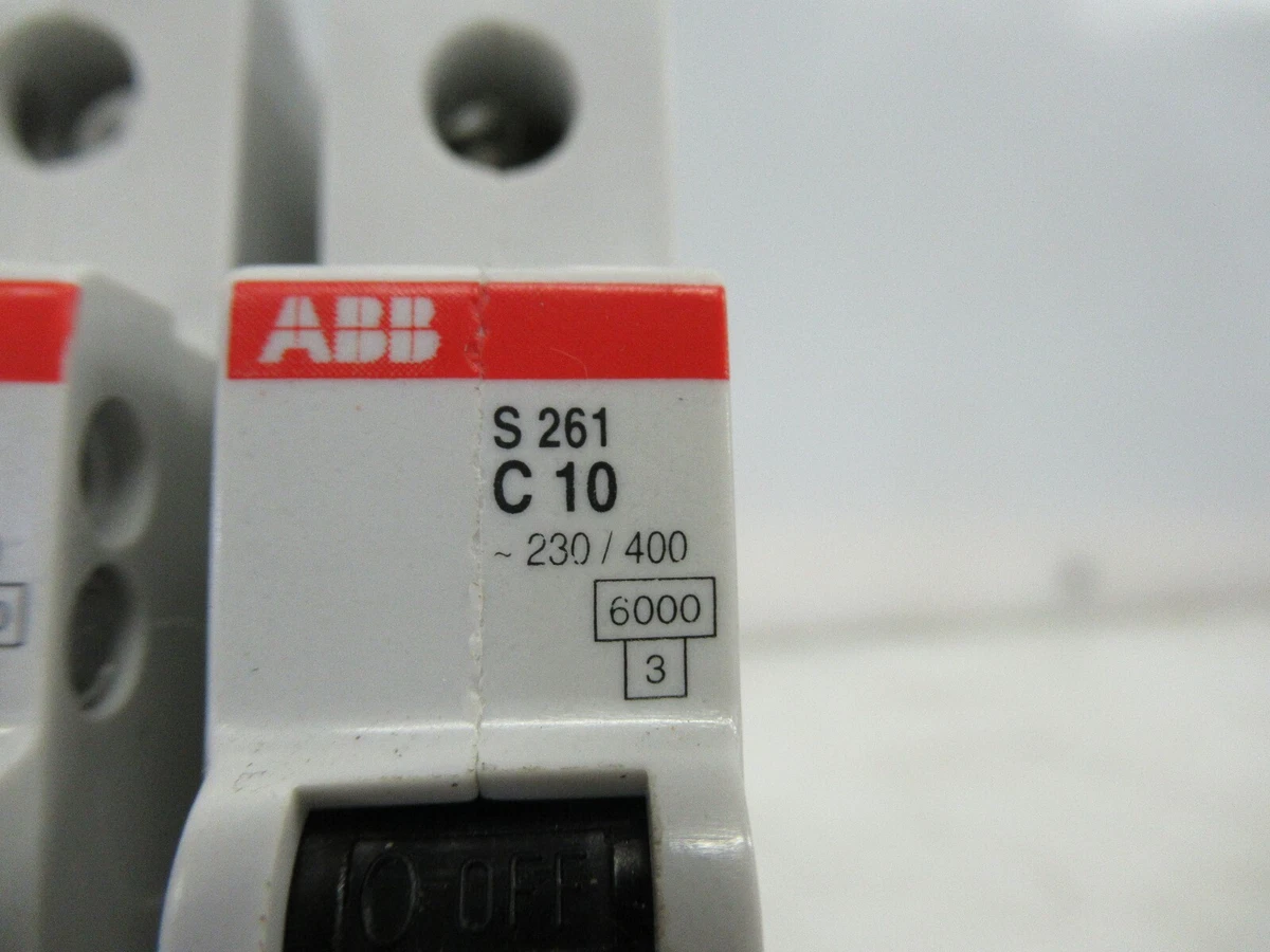 ABB S271-K6A Circuit Breaker 6AMP 1POLE 277/480VAC, 41% OFF