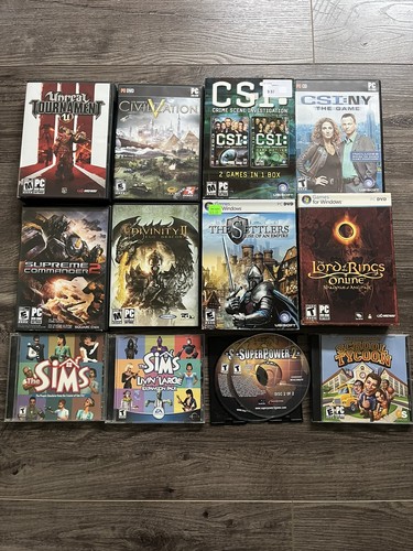 Lot of 12 PC Games - Many Boxed and Complete - Excellent Condition! | eBay