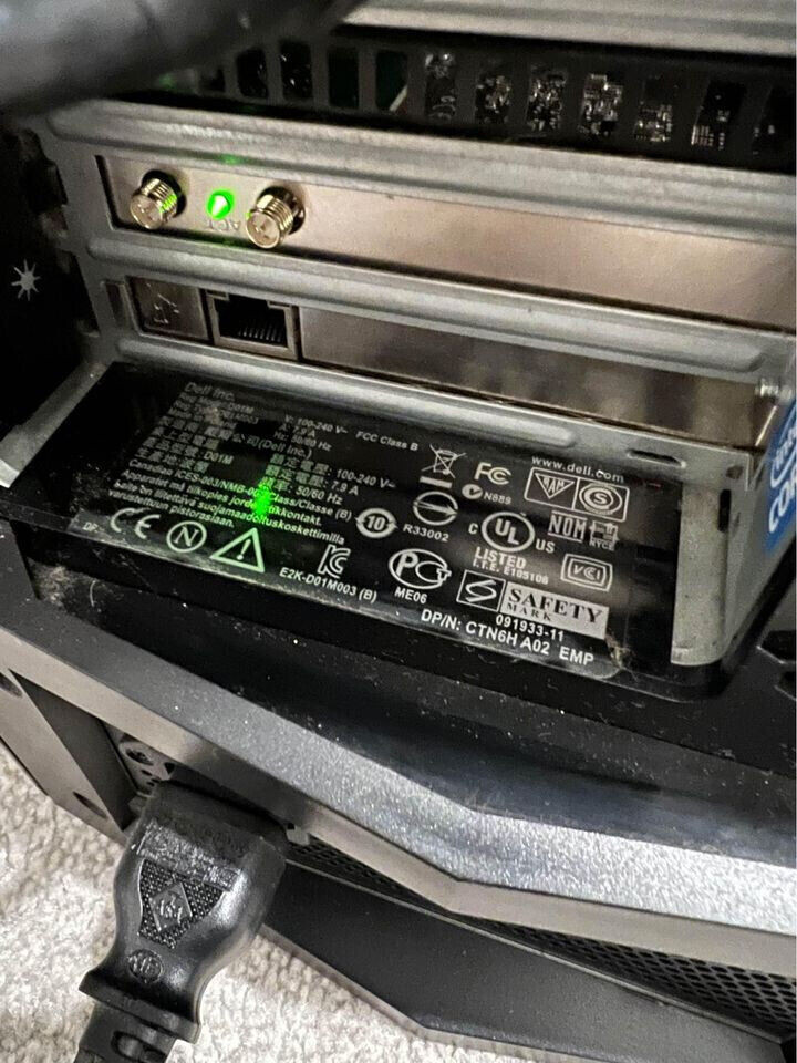 Dell Alienware Aurora R3 PC Case with Razer Keyboard, Mouse & Mat ...