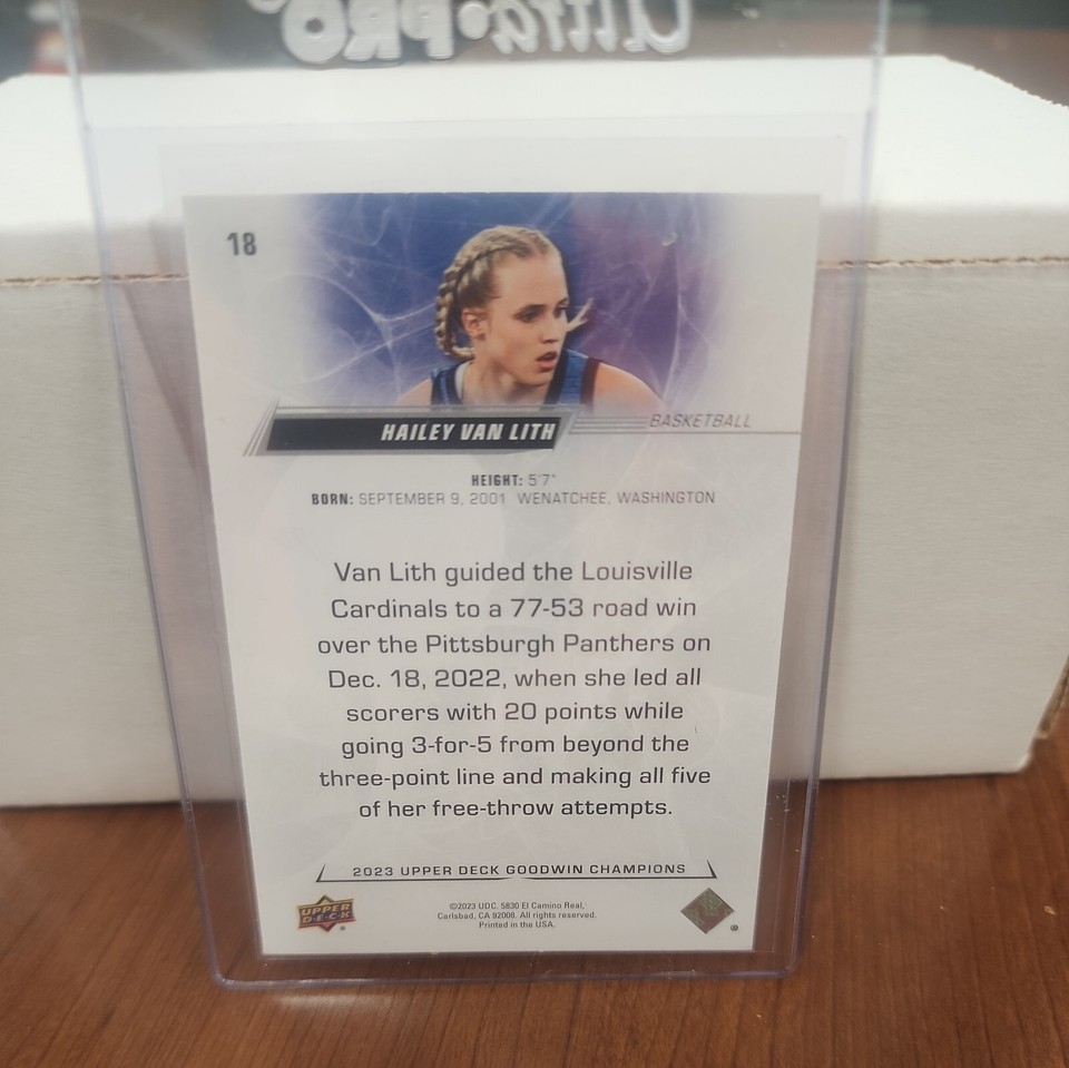 2023 Upper Deck Goodwin Champions #18 Hailey Van Lith Upper Deck | eBay