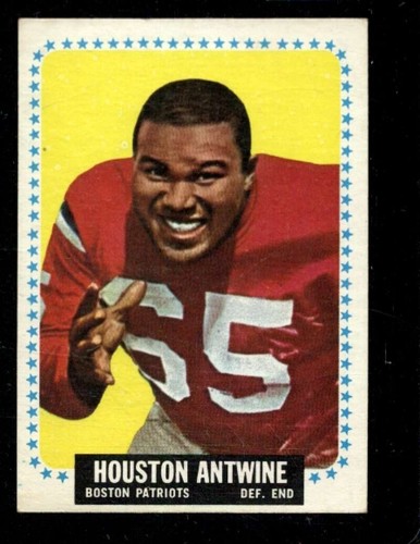 1964 TOPPS #2 HOUSTON ANTWINE VG+ (RC) PATRIOTS *X63055 | eBay
