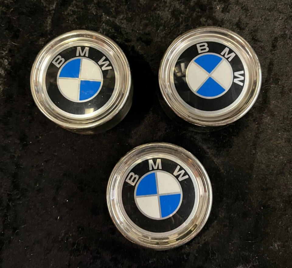 BMW 3 Wheel Center Caps for "old" 2002-E10 E21 E30 OEM NOS | eBay