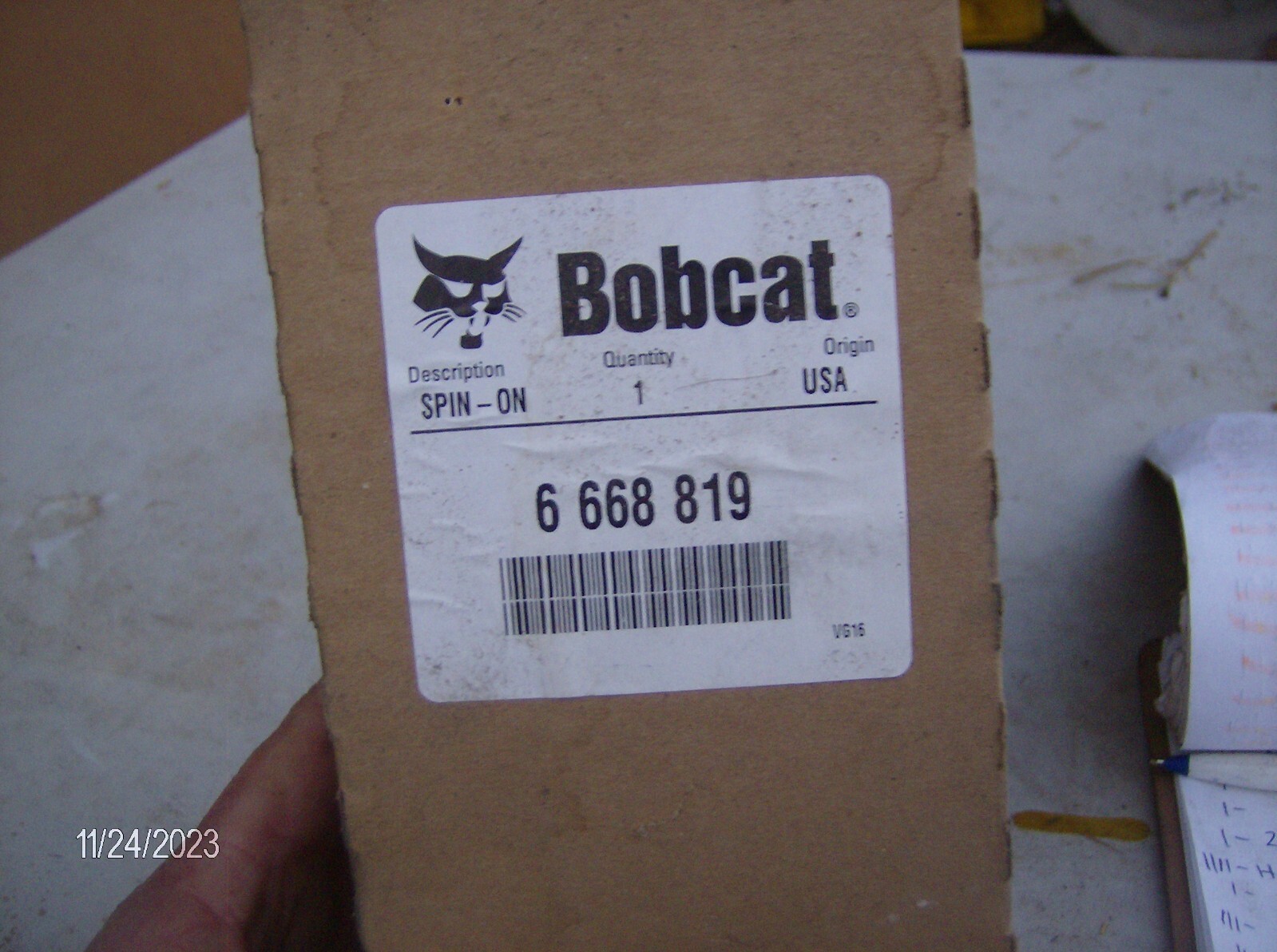 BOBCAT 6668819 - cross reference oil filters | oilfilter-crossreference.com