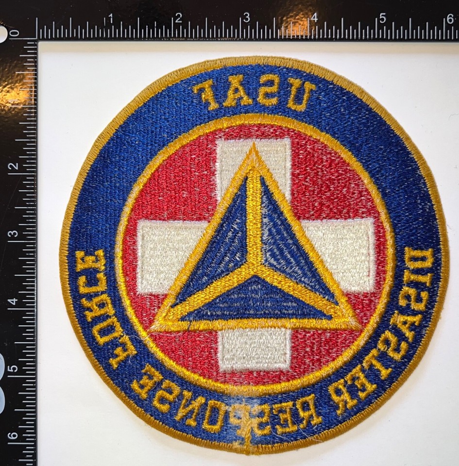 Cold War USAF US Air Force Disaster Response Force Patch | eBay