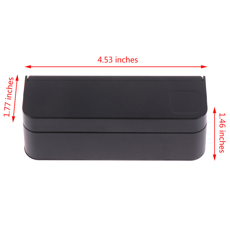 Car Black Coin Case Loose Change Storage Box Small Money Wallet Holder ...