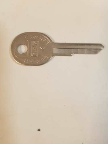 NOS Curtis Inc 1970 GM B47 Trunk Key Blank Qty 1 Oldsmobile Chevrolet ...