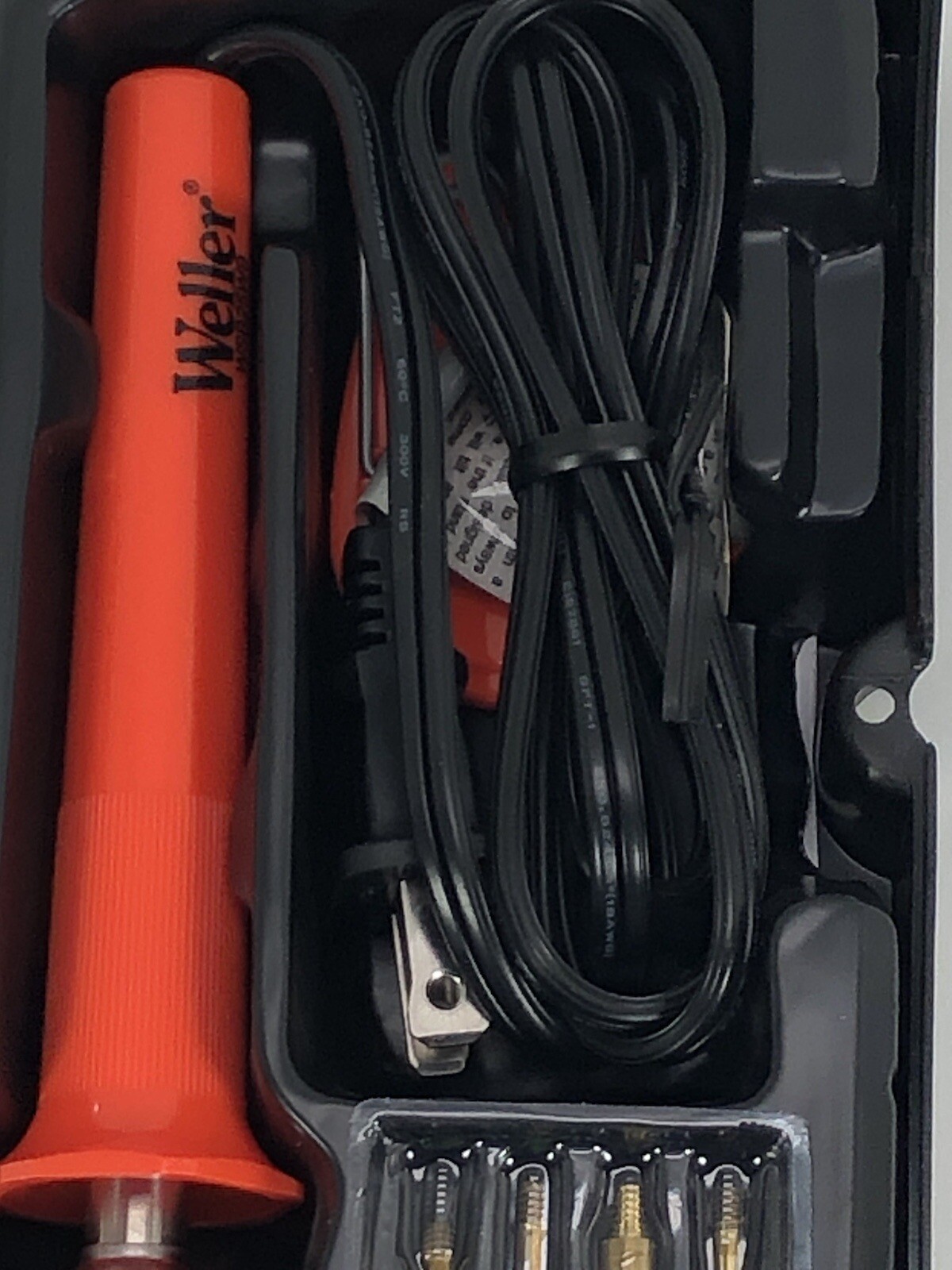 Weller 25W Soldering Iron Short Barrel Wood Burning Kit Engraver ...