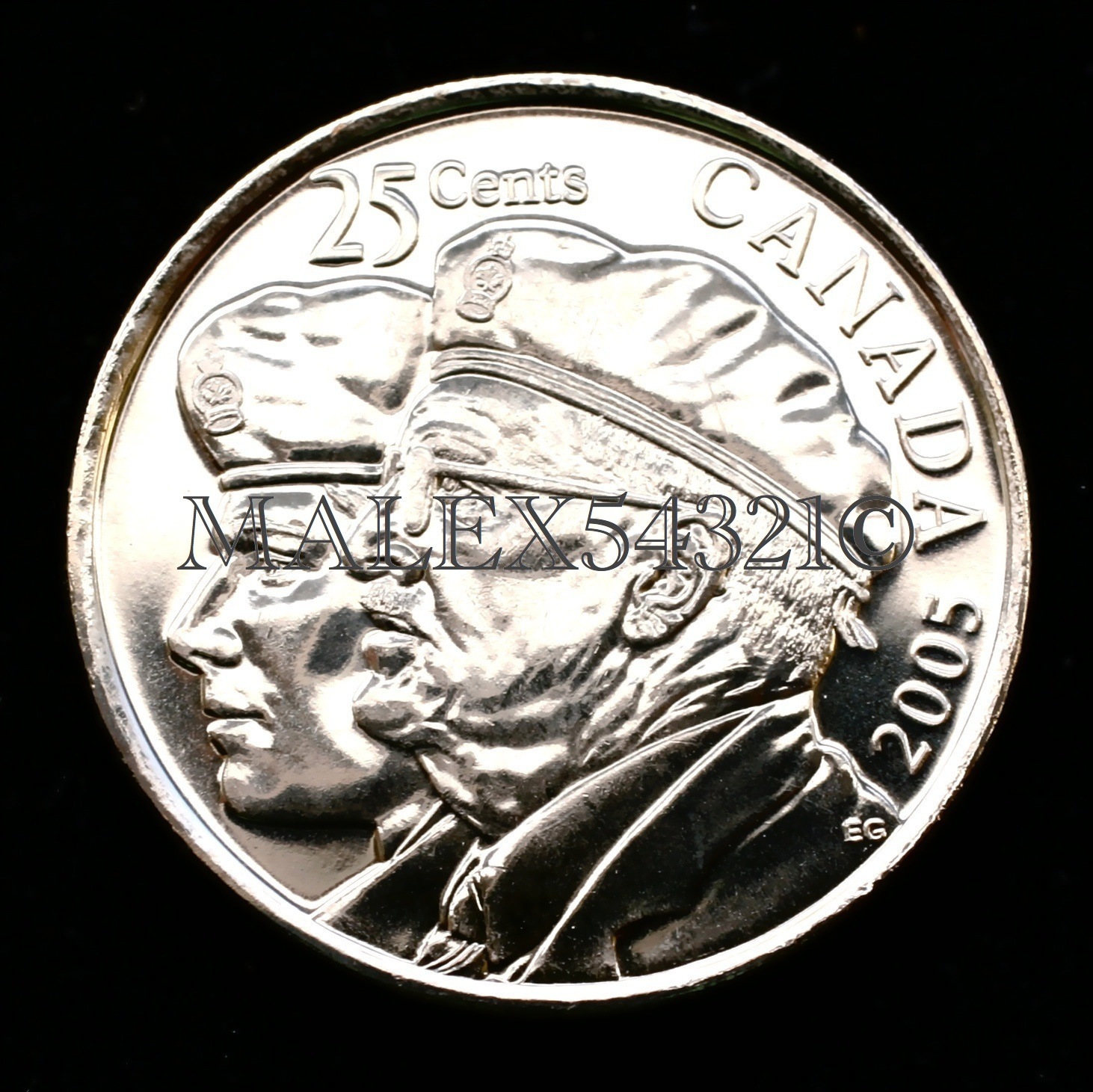 🇨🇦 CANADA 2005P "YEAR OF THE VETERAN" 25 CENTS UNCIRCULATED | eBay